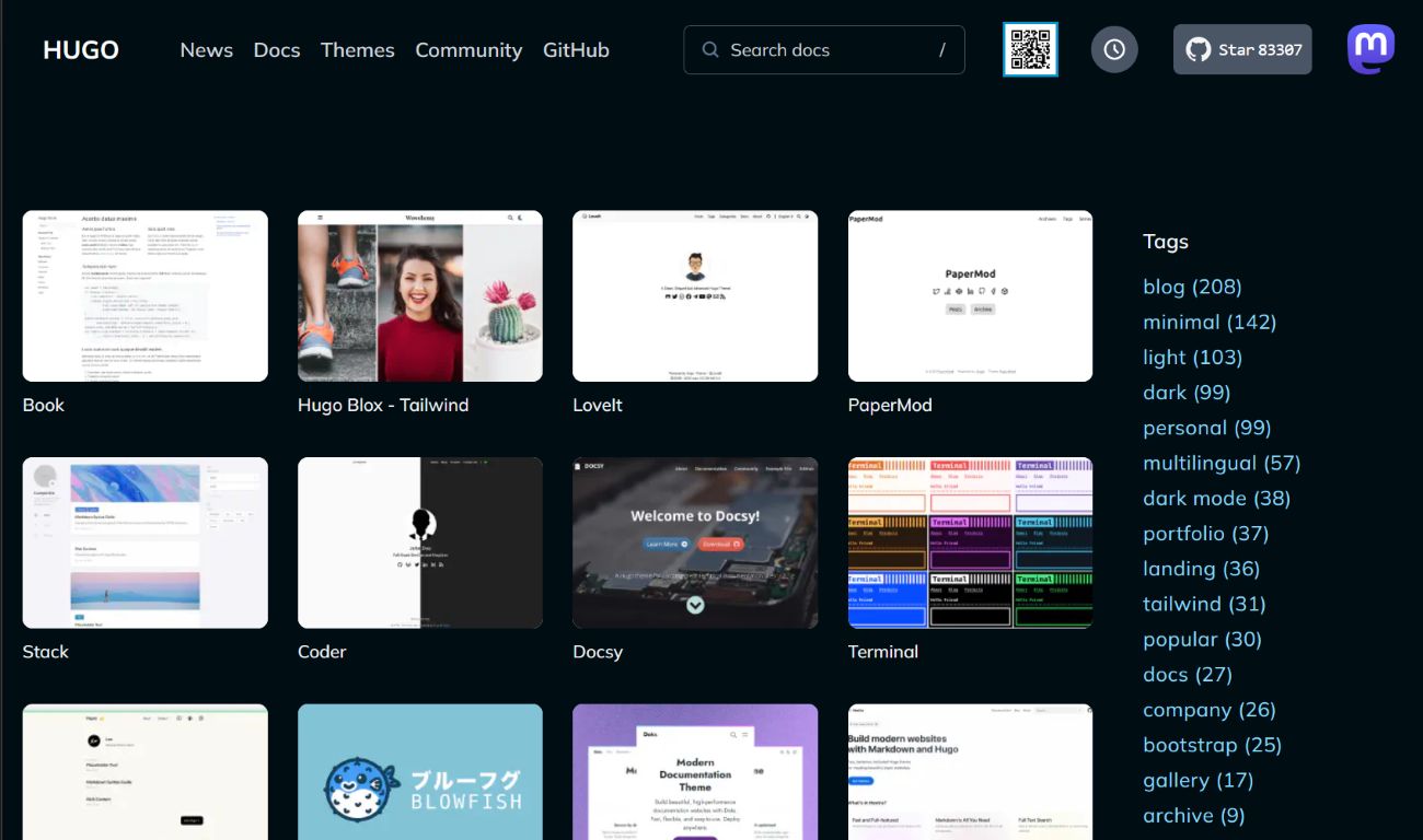 ブログテーマを Hextra にしました – Liberty in the Cavity